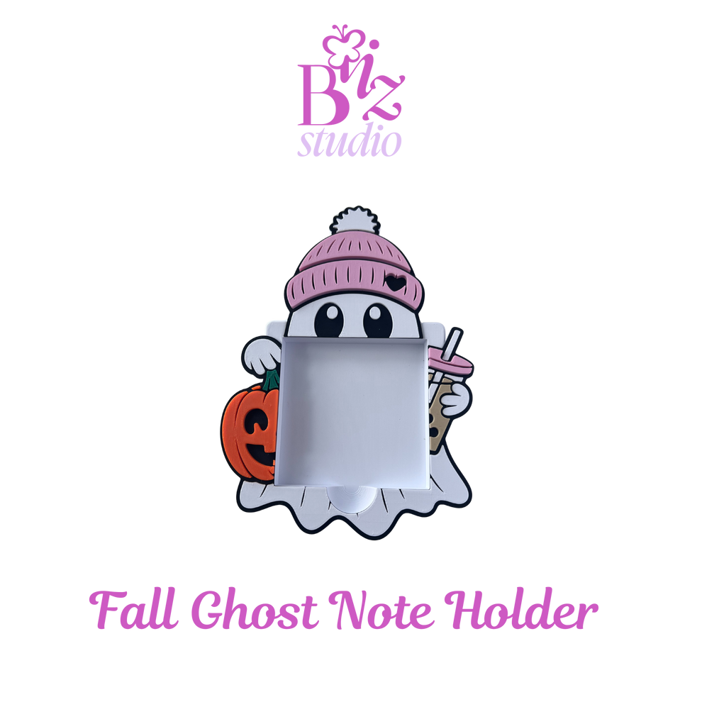 Fall Ghost 3D Sticky Note Holder – BlizStudioLLC